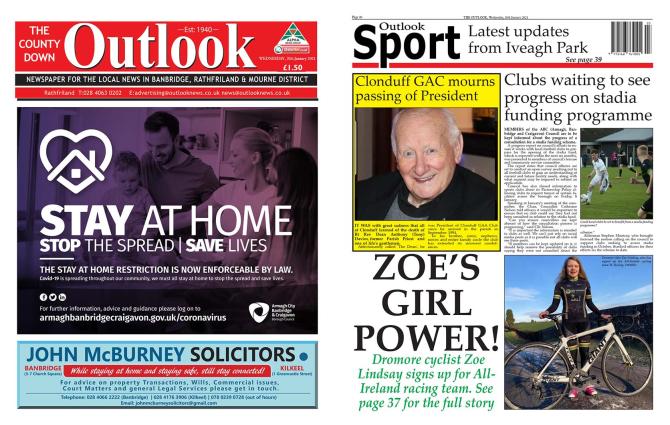 This week's front & back pages - Alpha Newspaper Group