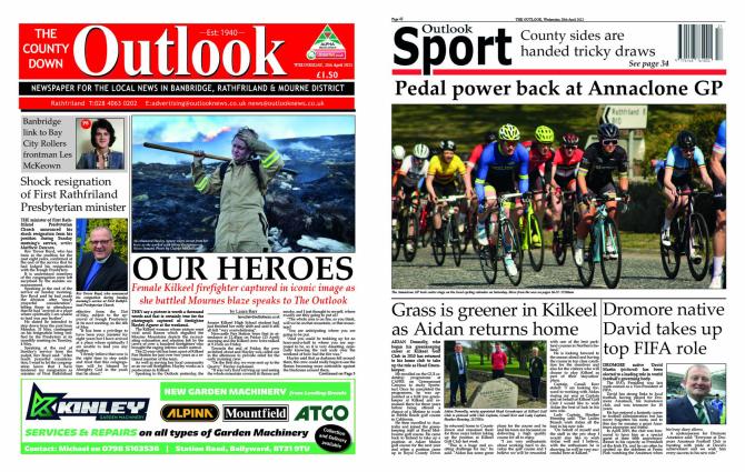 This week's front & back pages - Alpha Newspaper Group