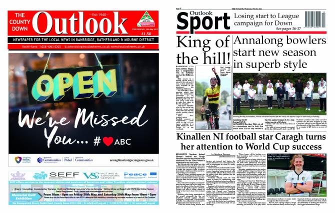 This week's front & back pages - Alpha Newspaper Group