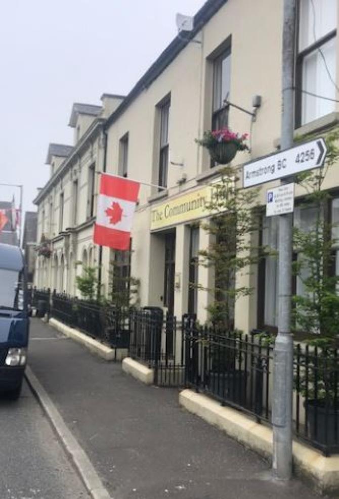 Rathfriland pays tribute to historic Canadian links on national holiday ...